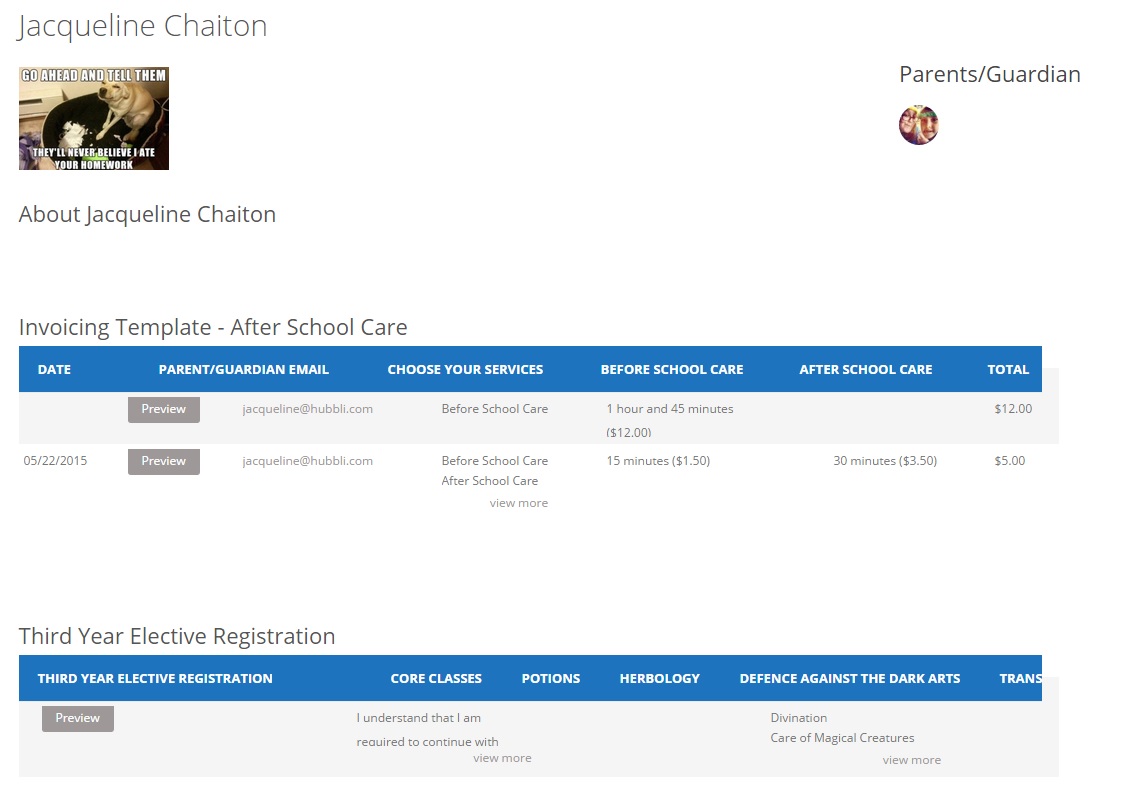 Creating Individual Student Pages - Hubbli Support Site